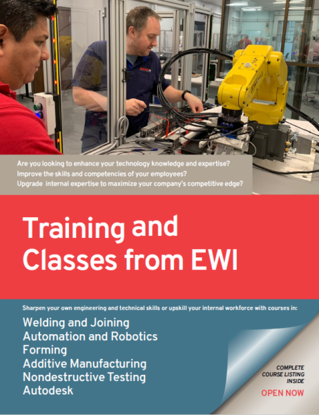 Advanced Welding Training | EWI Welding & Joining Classes