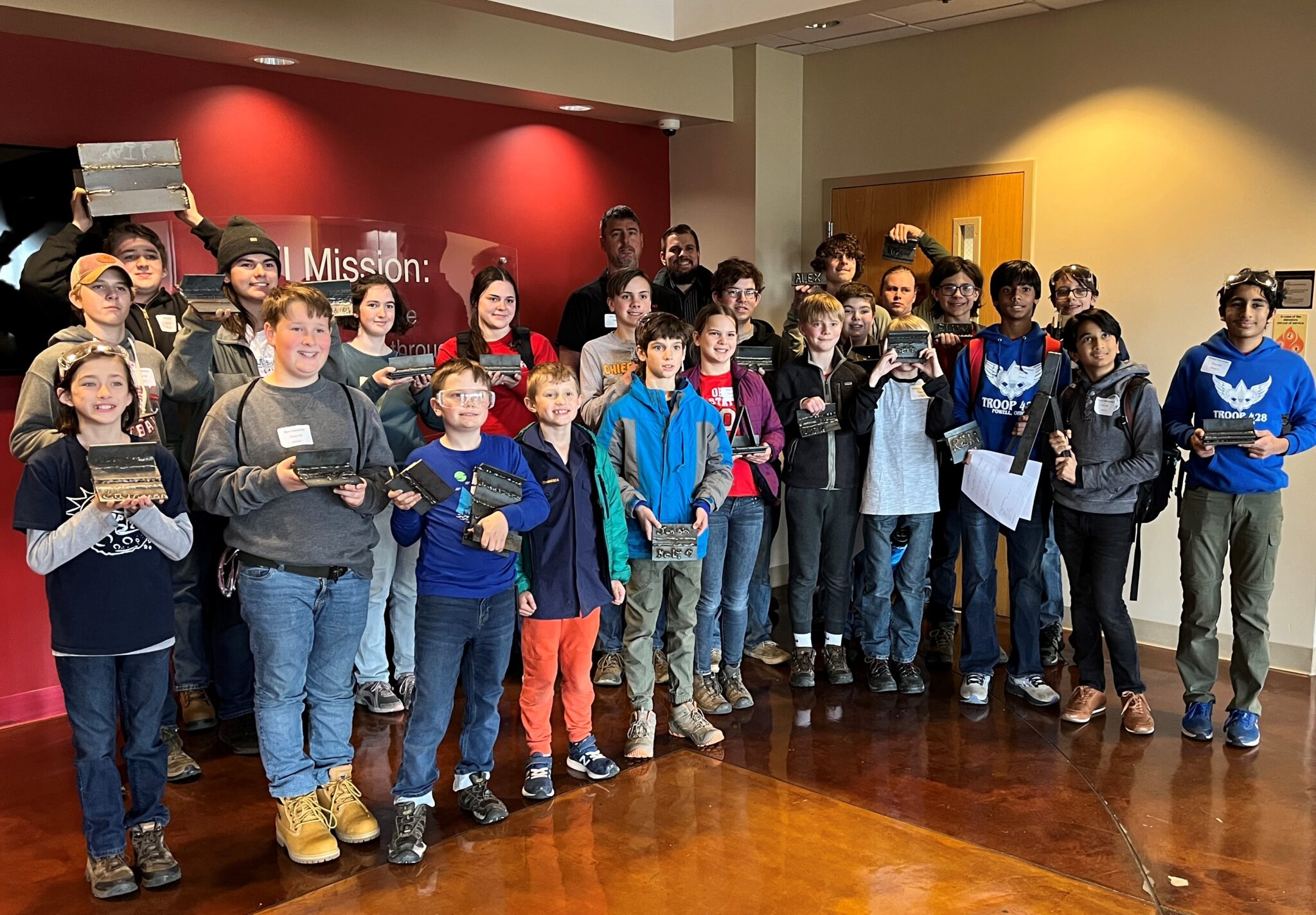 Scouts Earn Their Welding Badge at EWI - EWI