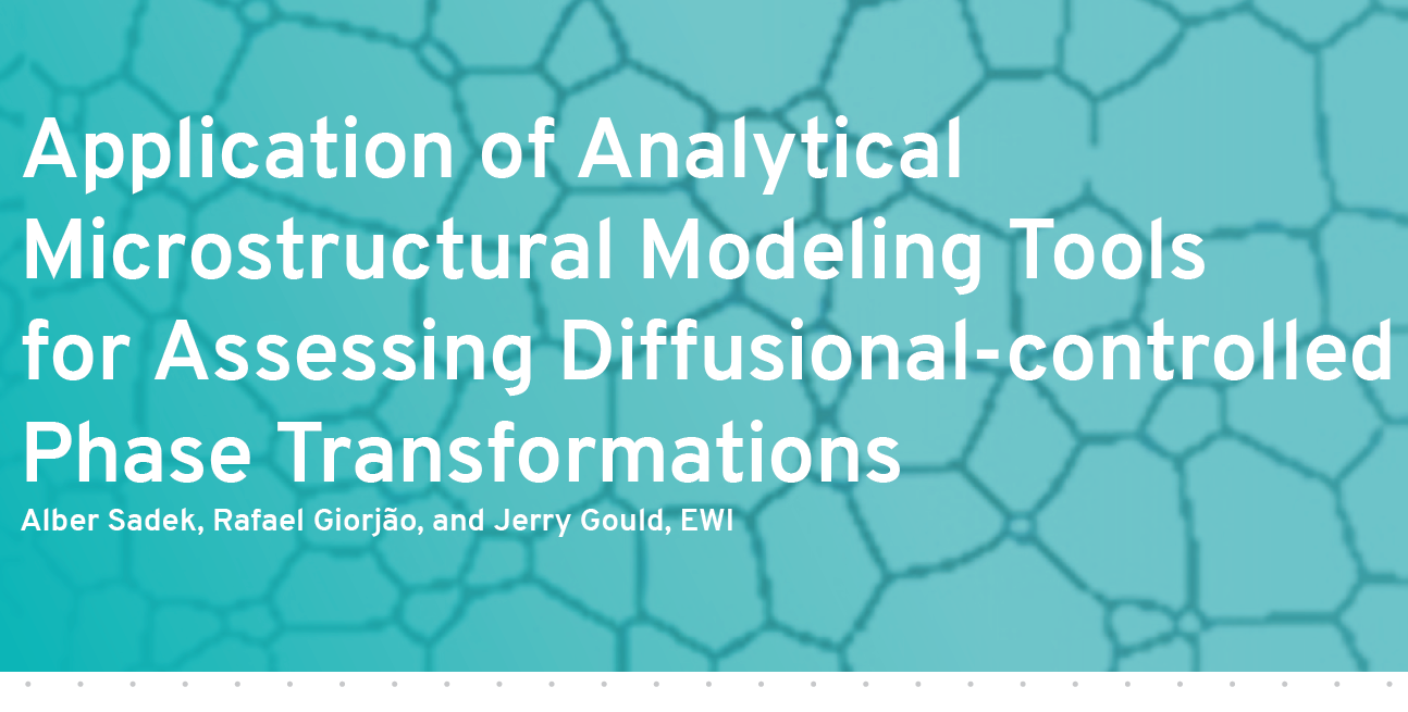 Analytical Solutions for Predicting Phase Transformations - EWI